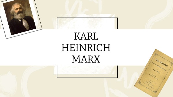 KARL MARX | Genially
