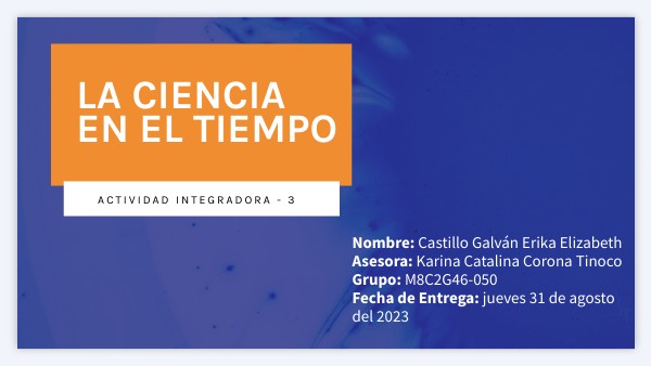 PRESENTACIÓN CIENCIA | Genially