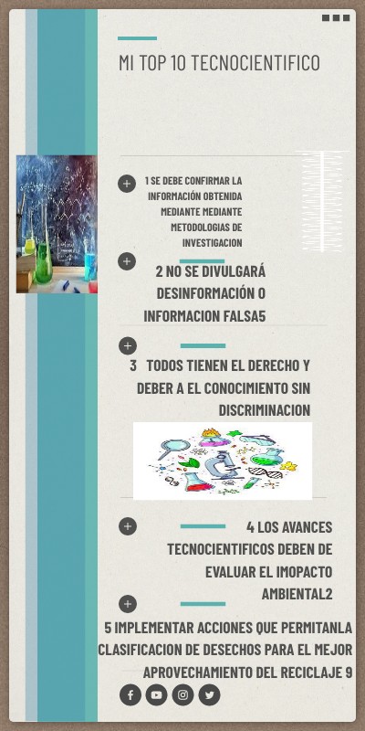 Mi top 10 tecnocientifico | Genially