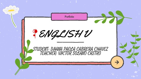 PORTFOLIO ENGLISH | Genially