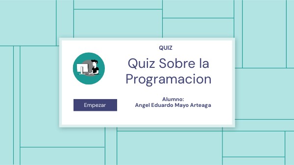 Minijuego Sobre la Programacion | Genially