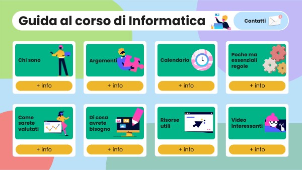 Presentazione - Seconda CT | Genially