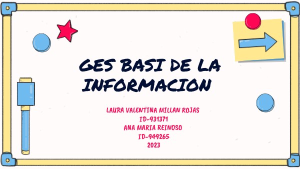 GES BAS DE LA INFORMACION