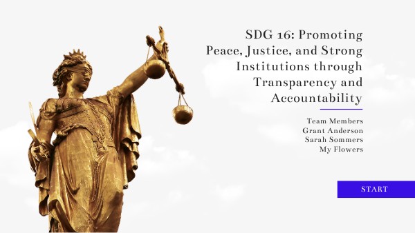 Promoting Peace, Justice, and Strong Institutions through Transparency ...
