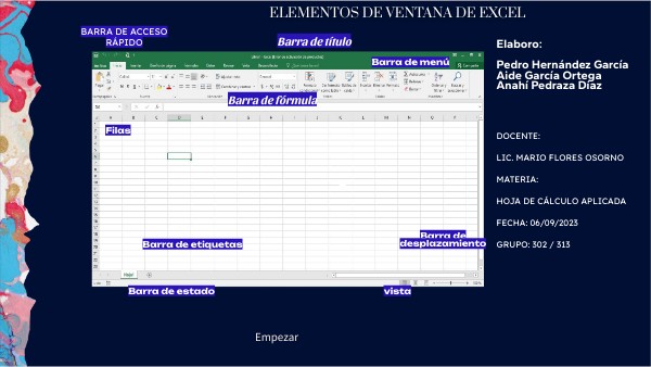 Pantalla Excel | Genially