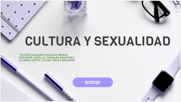 Cultura Y Sexualidad