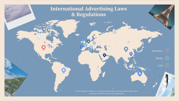 3B - International Advertising Laws & Regulations | Genially