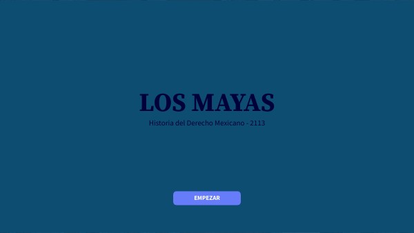 Los Mayas | Genially