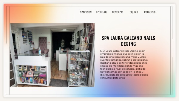 SPA LAURA GALENO NAILS DESING | Genially