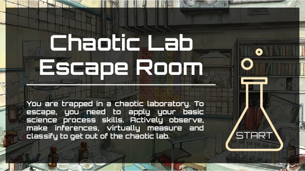 Chaotic Lab Escape Room