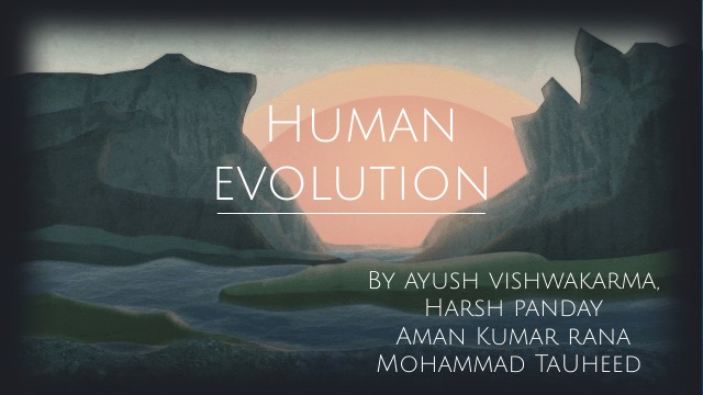 STAGES OF HUMAN EVOLUTION | Genially