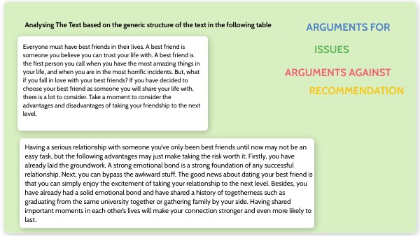 ANALYZING TEXT | Genially