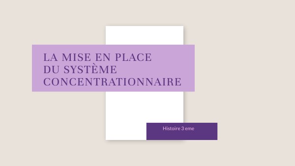 Présentation de la solution finale | Genially