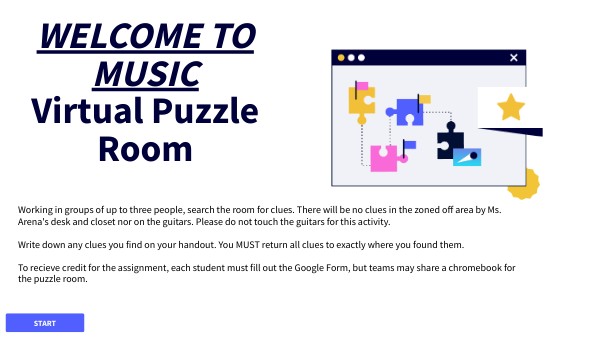 Welcome to Music Activity | Genially