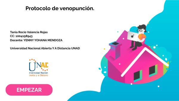 Protocolo de venopunción | Genially