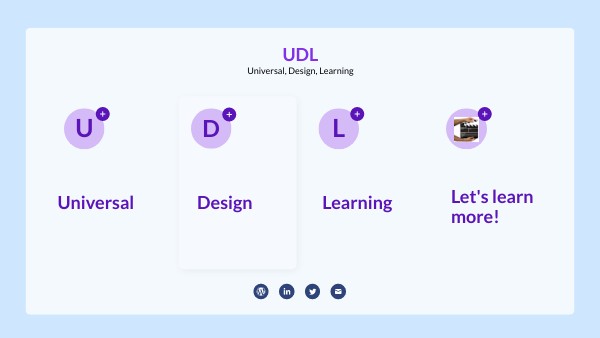 UDL for edu- 290