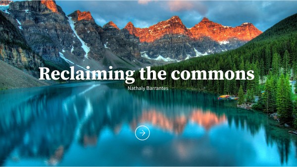 Reclaiming the commons