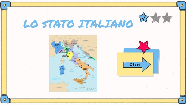 QUIZ LO STATO ITALIANO | Genially