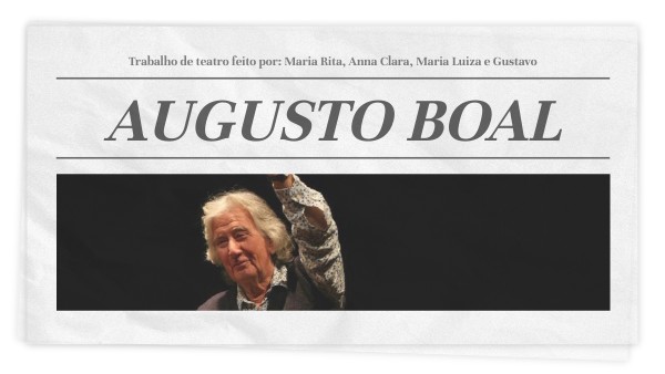 Apresentação Augusto Boal