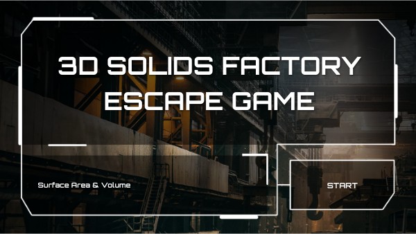 FACTORY ESCAPE GAME | Genially