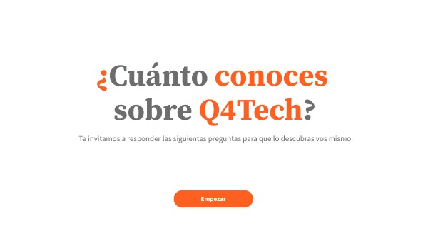 Q4TECH | Genially