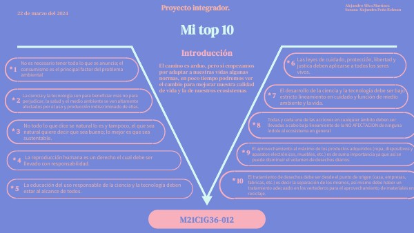 MI TOP 10 | Genially