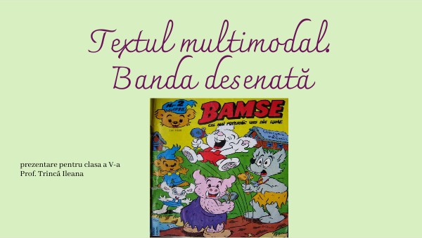 Textul multimodal