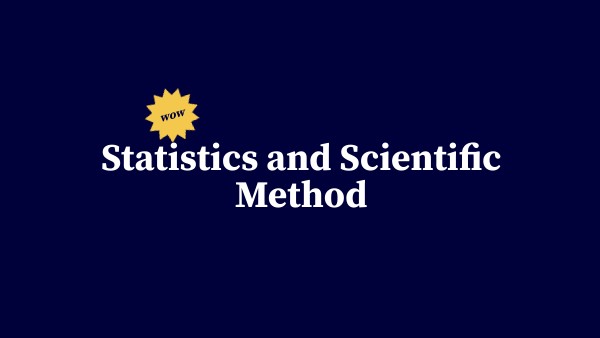 STATISTICS | Genially