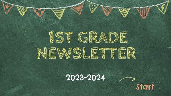 First Grade Weekly News | Genially