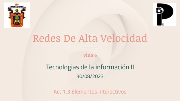 Act 1.3 Elementos interactivos