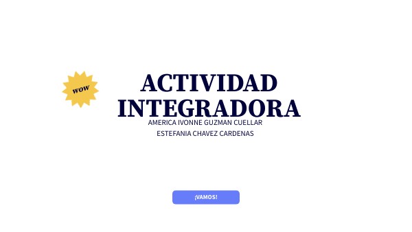 actividad integradora | Genially