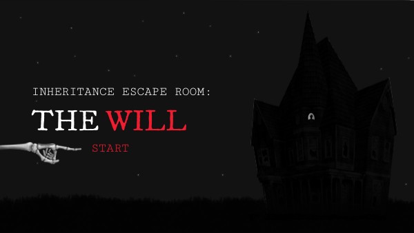 *Inheritance Escape Room: The Will | Genially