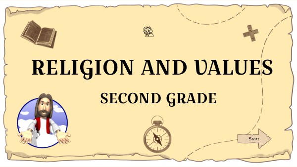 RELIGION AND VALUES 2ND GRADE