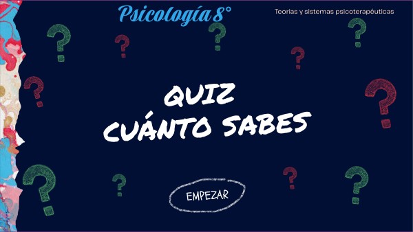 Copia - QUIZ CUÁNTO SABES