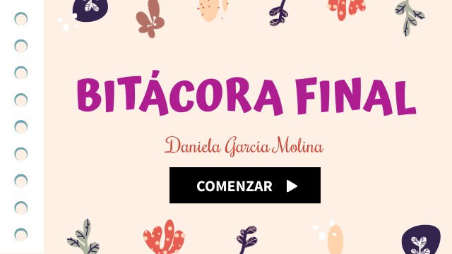 BITÁCORA FINAL | Genially