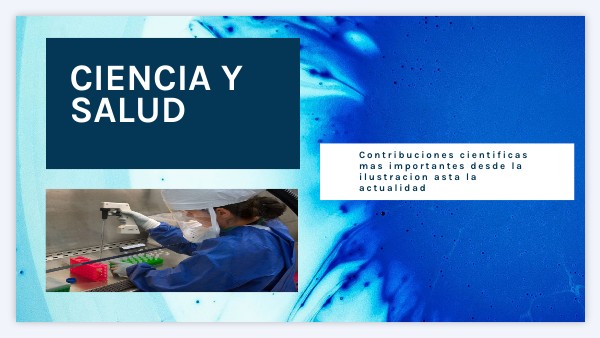 PRESENTACIÓN CIENCIA Y SALUD | Genially