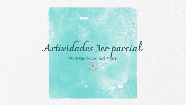 3er parcial | Genially