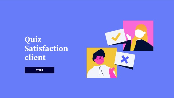 quizz satisfaction client | Genially
