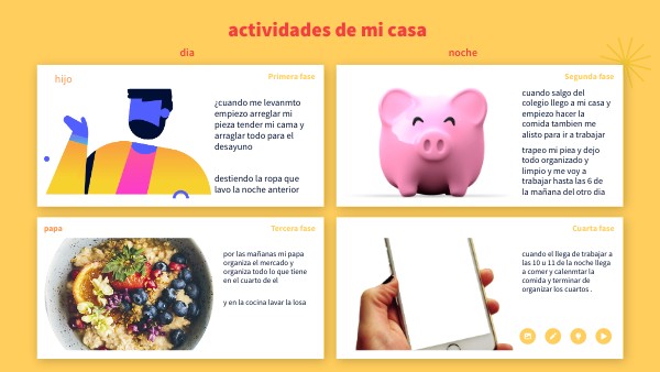 actividades en mi casa | Genially