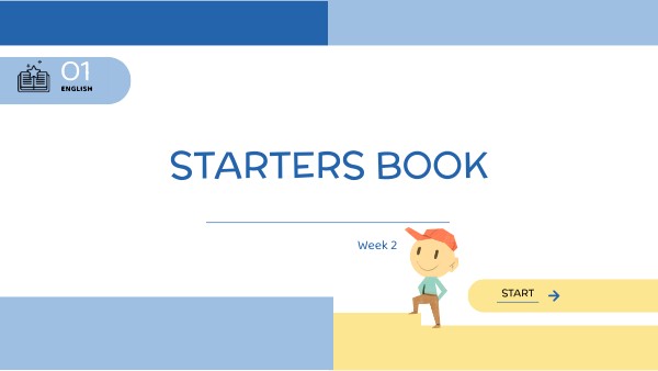 Starters Book Week 2 | Genially