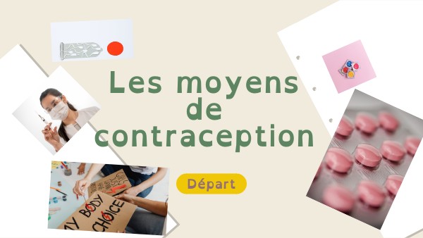 La contraception escape game | Genially