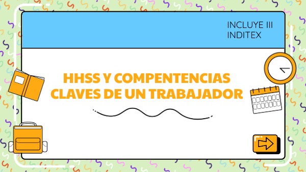 PRESENTACIÓN HHSS