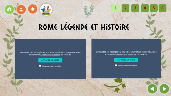 Rome légende et histoire | Genially