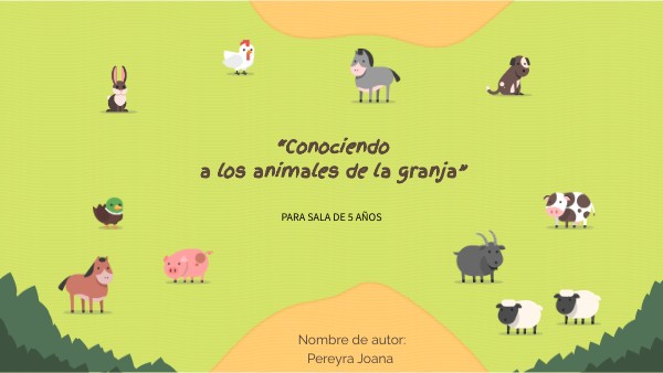 PRESENTACIÓN GRANJA