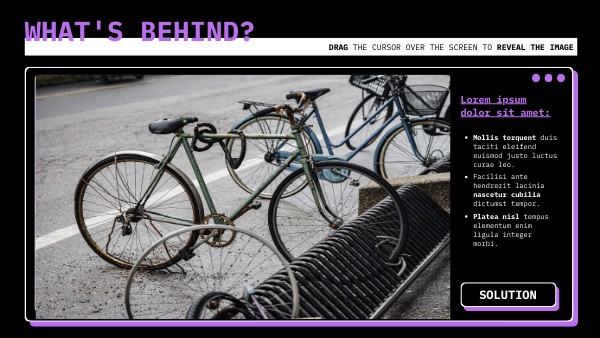 WHAT'S BEHIND? | Genially