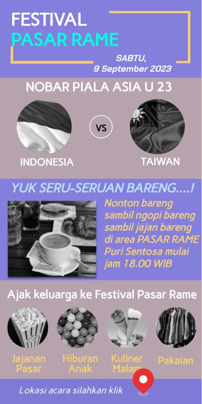 Agenda Festival Pasar Rame