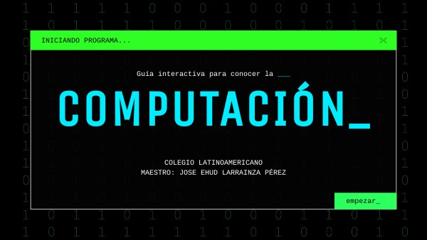 computación | Genially