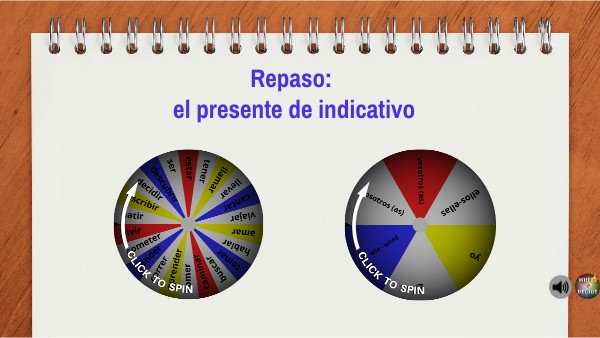 repaso présent indicatif