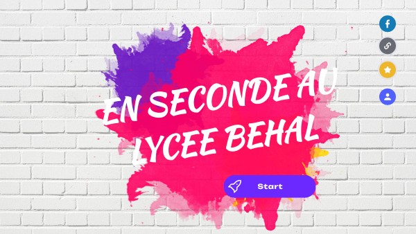 ORIENTATION SECONDE LYCEE BEHAL | Genially
