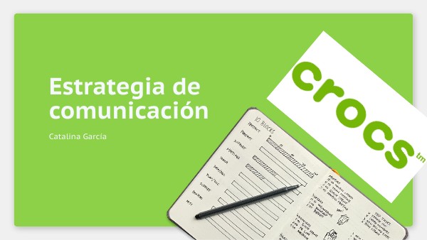 Crocs comunicación estrategica | Genially